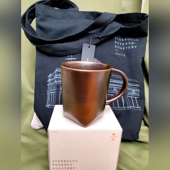 Starbucks | Kitchen | Nwtstarbucks Seattle Reserve Roastery Dark Bronze ...
